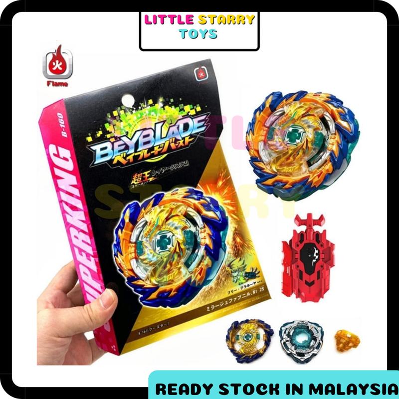 Ready Stock !!! B167 Beyblade Burst Super King B-167 Mirage Fafnir ...