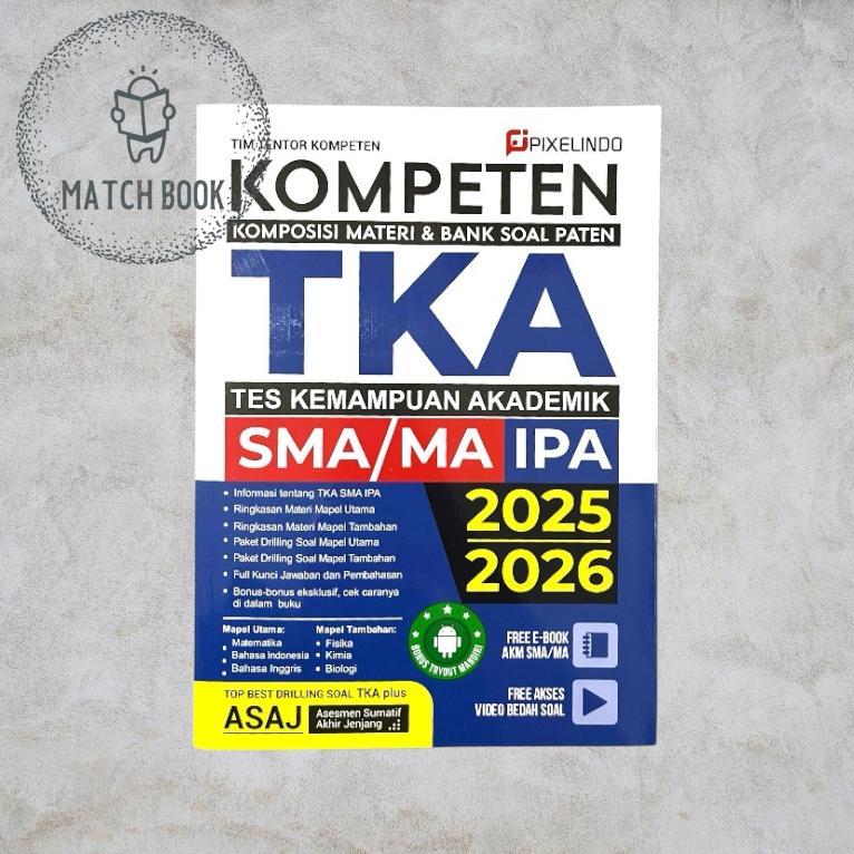 BUKU KOMPETEN TKA SD, SMP, SMA IPA/IPS 2026 - Shop | Tokopedia