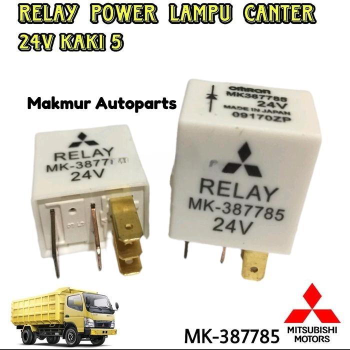 Jual RELAY POWER CANTER / Relay Lampu Utama Untuk Mobil Truk CANTER ...