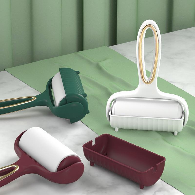 Tearable Roll Paper Sticky Roller Dust Wiper Pet Hair Clothe - TikTok ...