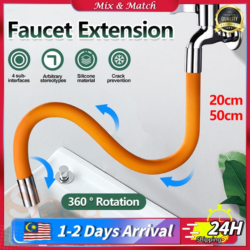 Pipe Extender Adjustable Water Tap Extension 360 Rotate Faucet - TikTok ...