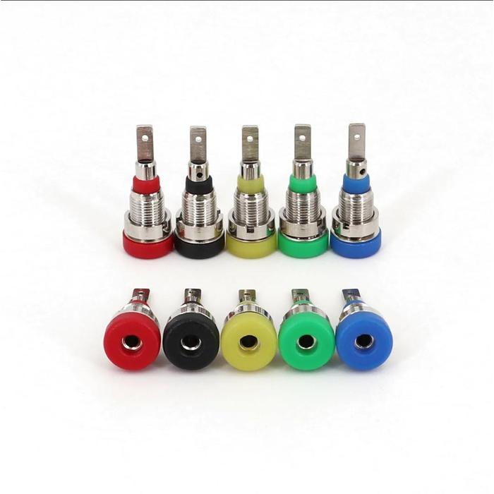 Jual 2mm Small Size Banana Female Jack Panel Mount Test Socket ...
