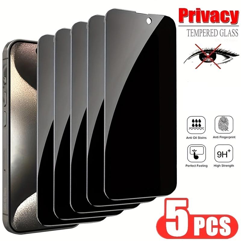 Pelindung Skrin Privasi, 5pcs, Kaca Bajaan, untuk iPhone 15, - TikTok ...
