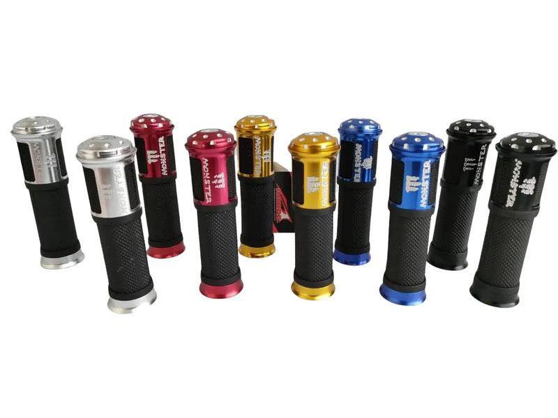 Handfat Handgrip Pegangan Stir Stang AGRAS KARET MODEL BINTIK Motor ...