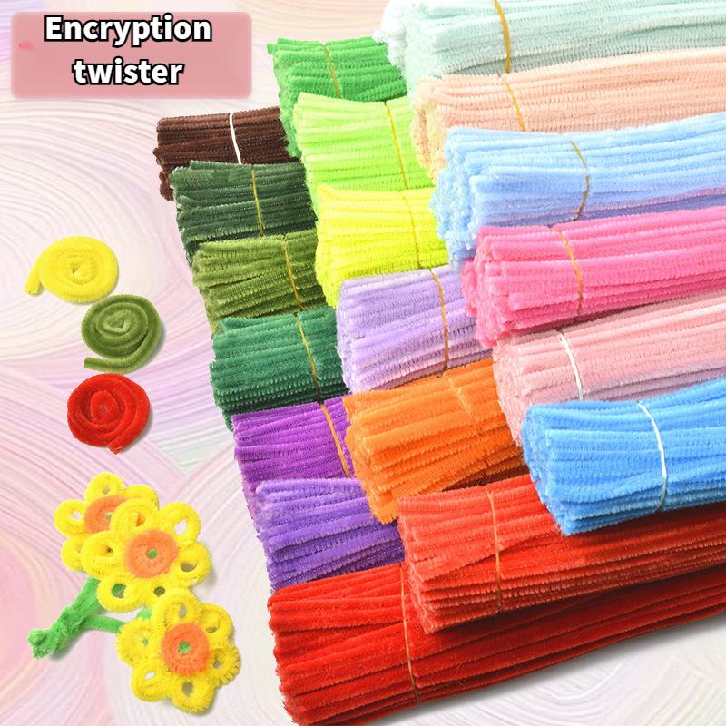 (100 Pcs) Encryption Twist Stick Bouquet Color Twist Stick Super ...