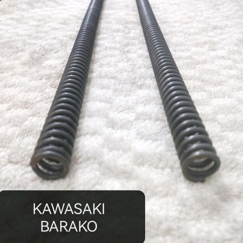MOTORCYCLE FRONT SHOCK SPRING FOR KAWASAKI BARAKO - TikTok Shop Philippines