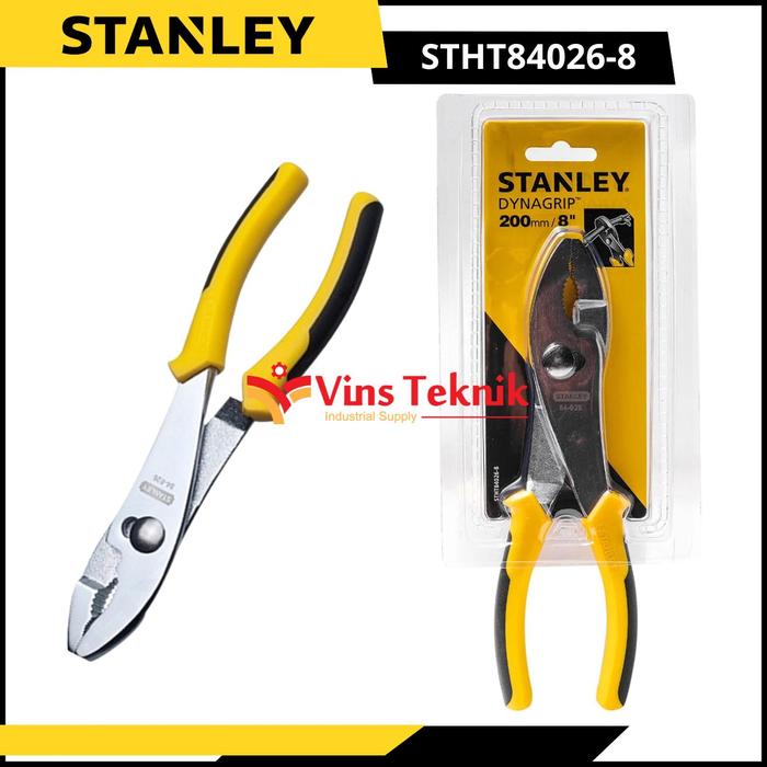 Jual STANLEY STHT 84026-8 ang Jepit Tang Slip Joint Dynagrip Slip Joint ...
