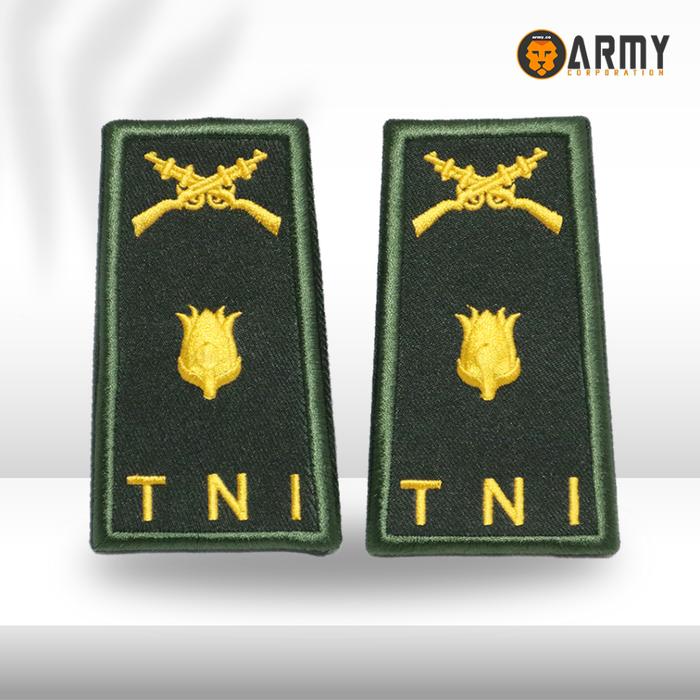 Jual Ready stok Pangkat PDH TNI AD Mayor Infanteri Staf Bordir - Kota ...