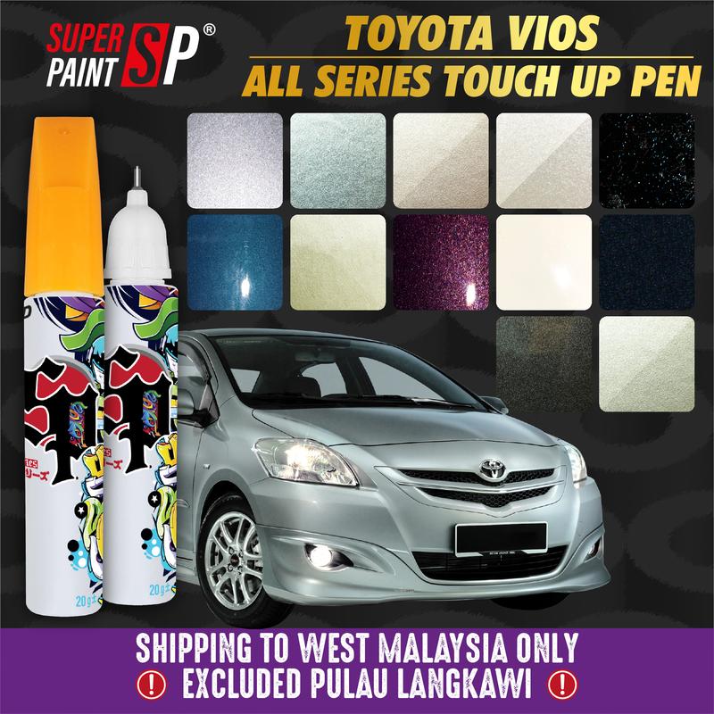 TOYOTA VIOS GEN 2 】 Car Touch Up Pen All Color Repair Paint - TikTok ...