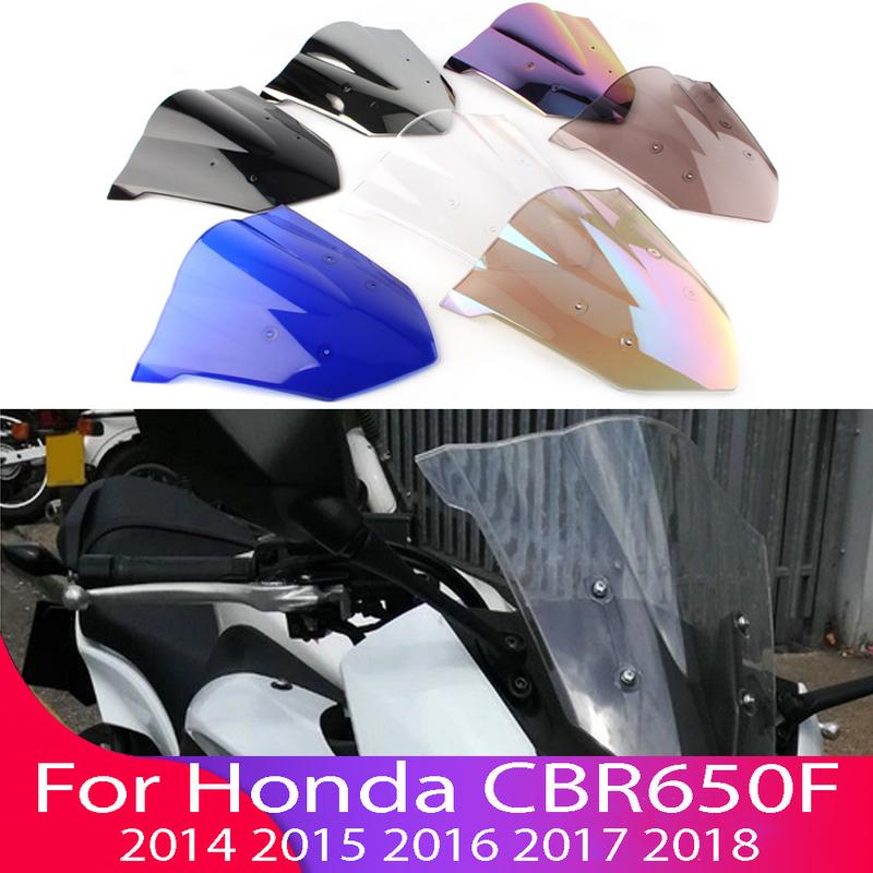 Windshield For Honda CBR650F CBR 650 F 650F 2014-2016 2017 Double ...
