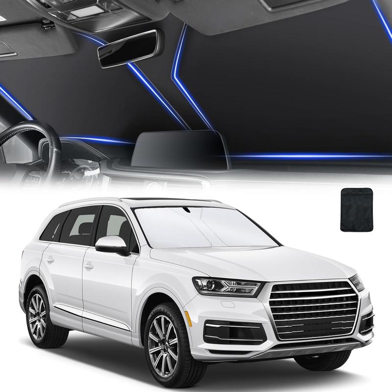 SINGARO Universal Car Windshield Sun Shade, Foldable Reflective ...