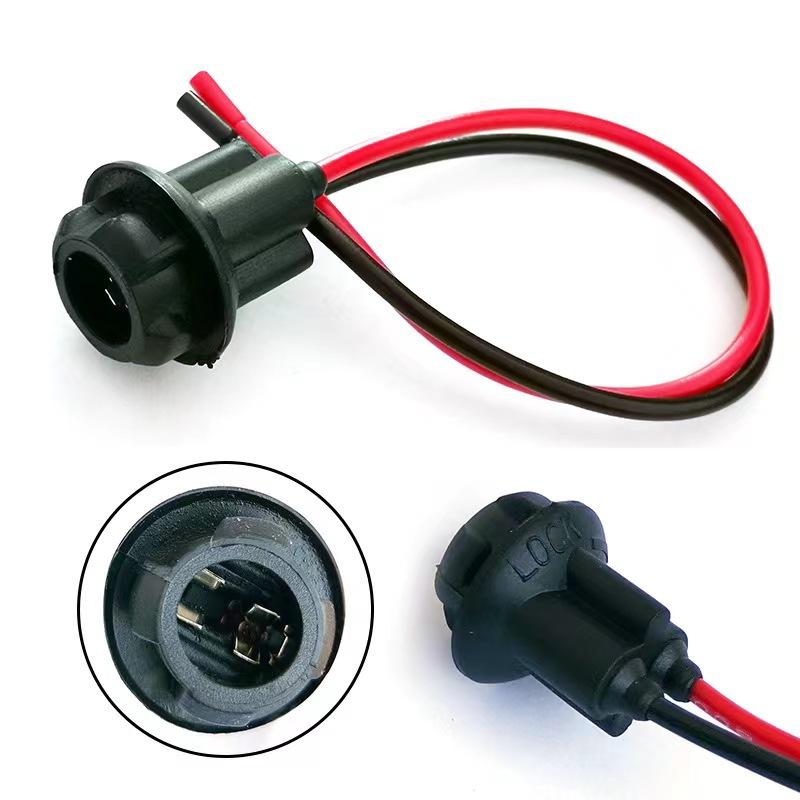 1 PCs T10 Universal Car Wagon Light Beam Socket Harness Instrument ...