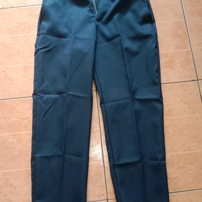 Pants navy blue semi baston makapal for security guard Menswear ...