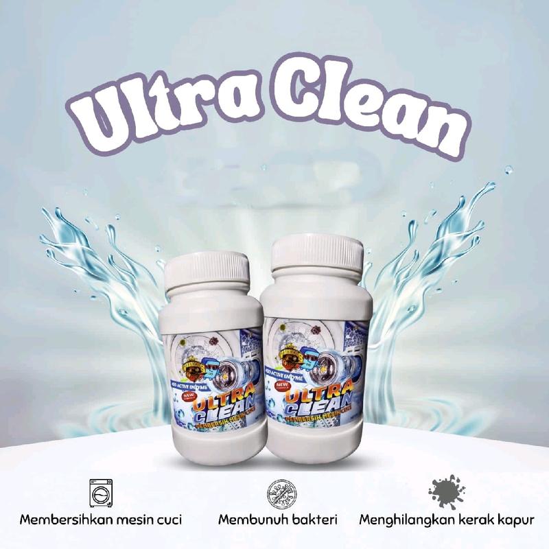 Ultra Clean pembersih mesin cuci 500 gram Anti Minyak Anti bakteri ...