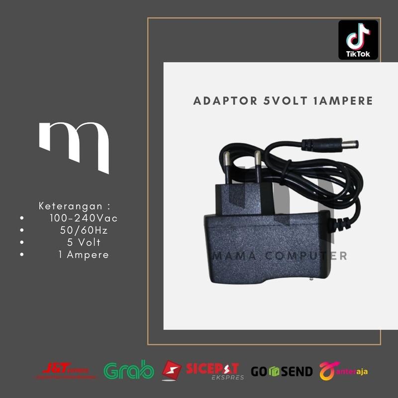 Adaptor 5 Volt 1 Ampere DC / Adaptor 5V 1A - Shop | Tokopedia