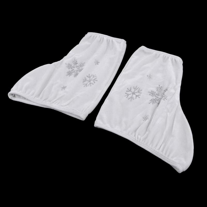 2pcs Ice Skate Boot Covers For Figure Skating Velvet - TikTok Shop ...
