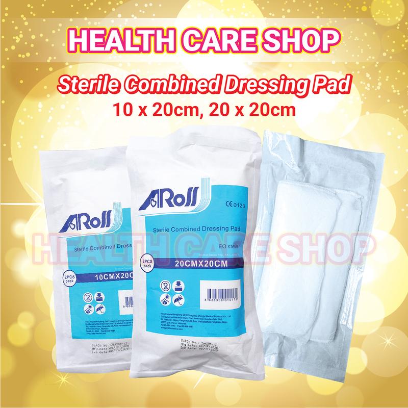 Aros Sterile Combined Dressing Pad ( Gamgee Pad ) - TikTok Shop Malaysia