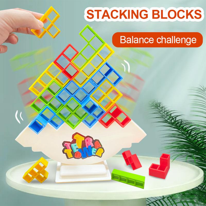 Tetra Tower Game Stacking Blocks Stack Building Blocks Balance - TikTok ...