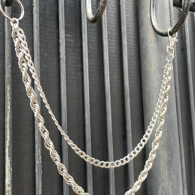 Rantai Dompet Tambang 2 layer - Rantai Dompet Stainless - RantaiStyle ...