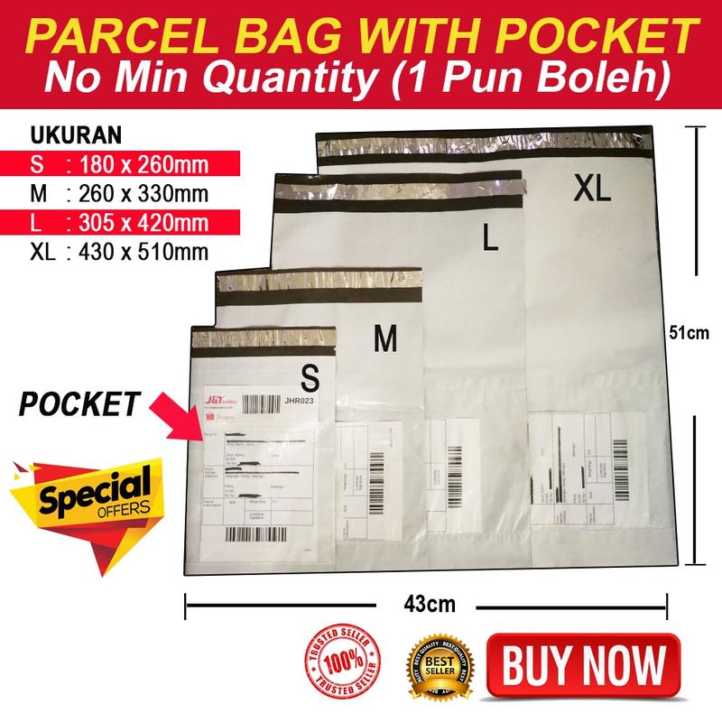 (1pcs) Courier Bag Pocket Flyers Courier Plastic Kurier Parcel - TikTok ...