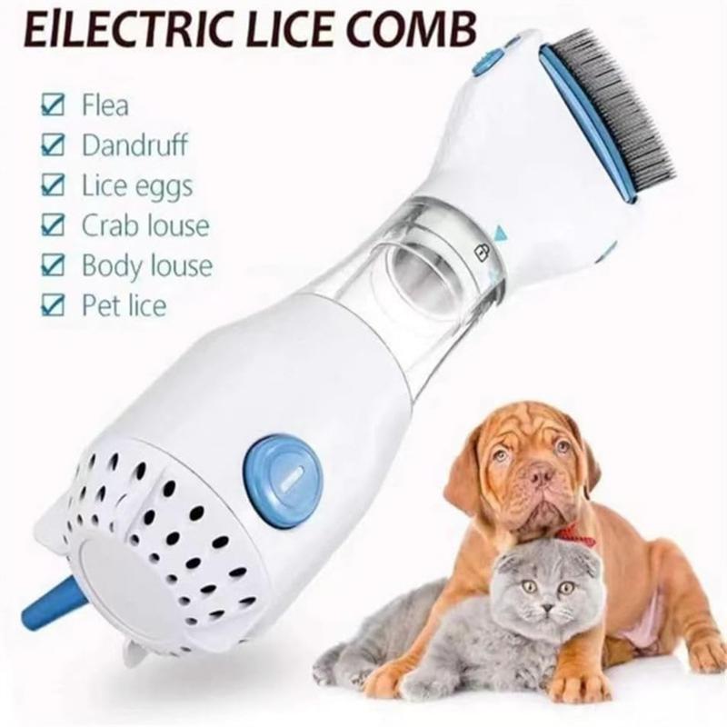 Wiutare- Stainless Steel Pet Comb Double-sided Flea Comb Professional ...