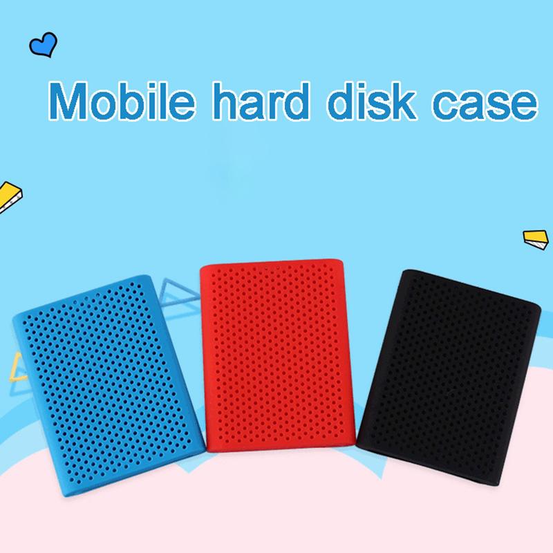Soft Silicone Shockproof HDD Mobile Hard Disk Protective Cover - TikTok ...