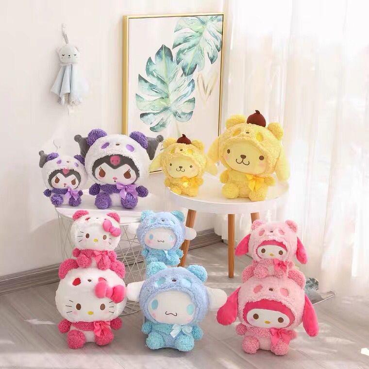 BONEKA MELODY HELLO KITTY CINNAMOROLL KUROMI POMPOMPURIN IMPOR - Shop ...