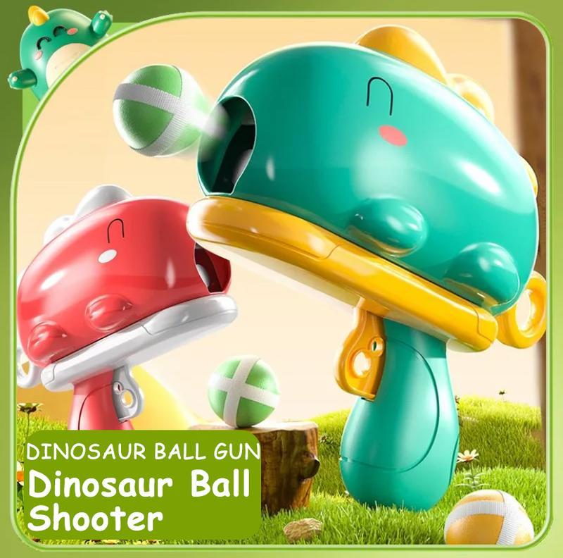 Dinosaur sticky ball gun children's target catapult cartoon sticky ...