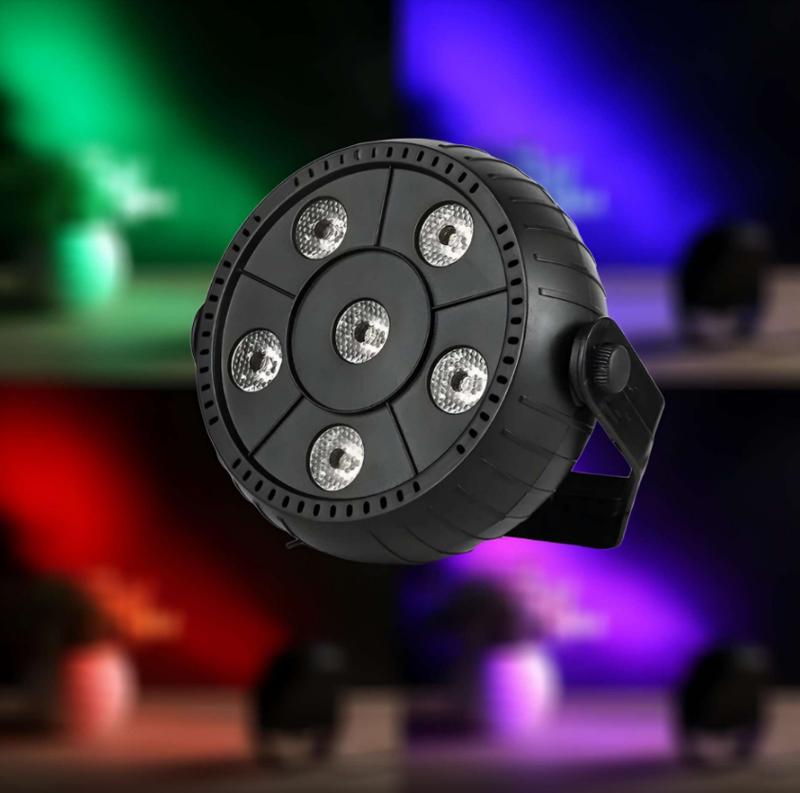 MINI 6 LED Stage Par Lights DJ Par Lighting Uplight - TikTok Shop ...
