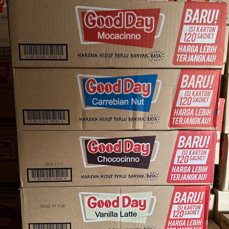 kopi good day sachet 20gr renceng 120pcs 1karton Coffee Instan - Shop ...