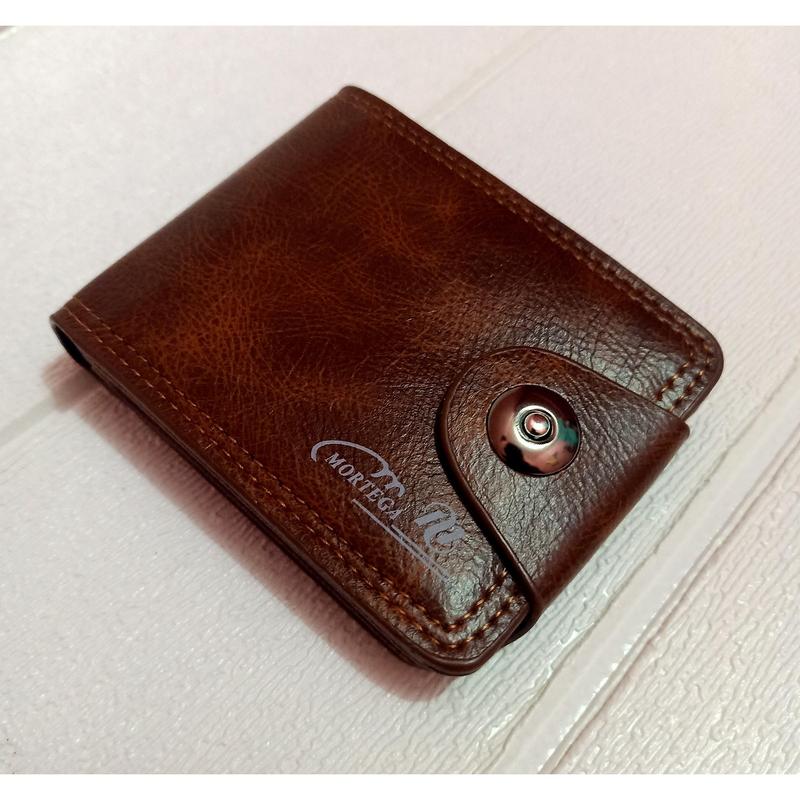 Dompet kulit pria Model Kancing Magnet Dompet Lipat Pria Dompet Kulit ...