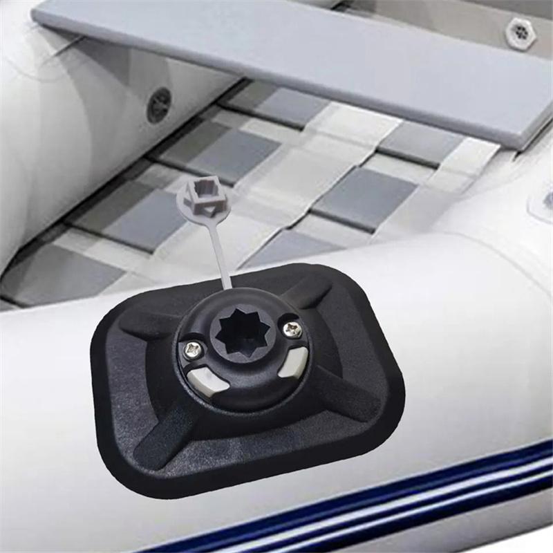Inflatable PVC Boat Fishing Rod Holder Fish Finder Camera Mount ...