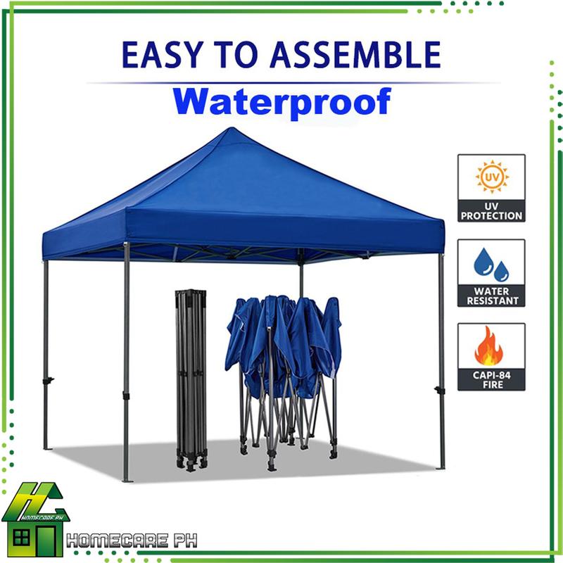 Heavy Duty Tent Waterproof Retractable Tent Complete Set Black - TikTok ...
