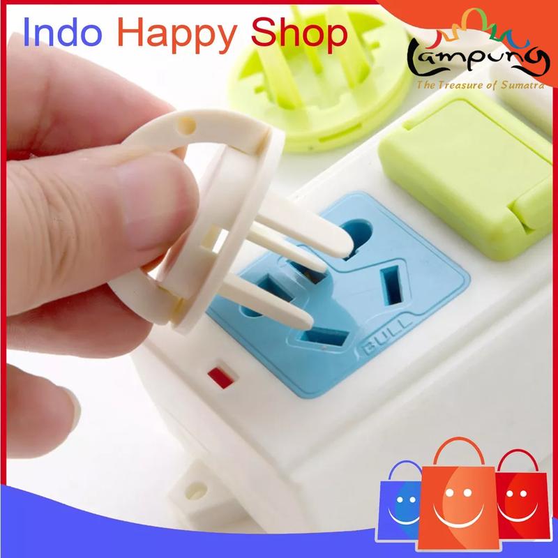 Pengaman Stop Kontak Penutup Lubang Colokan Listrik Socket Cover - Shop ...
