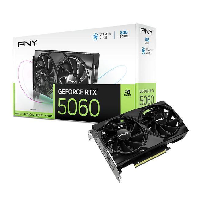 Jual PNY VGA NVIDIA GEFORCE RTX 5060 DUAL FAN 8GB GDDR7 3Y - 8GB - 8GB ...