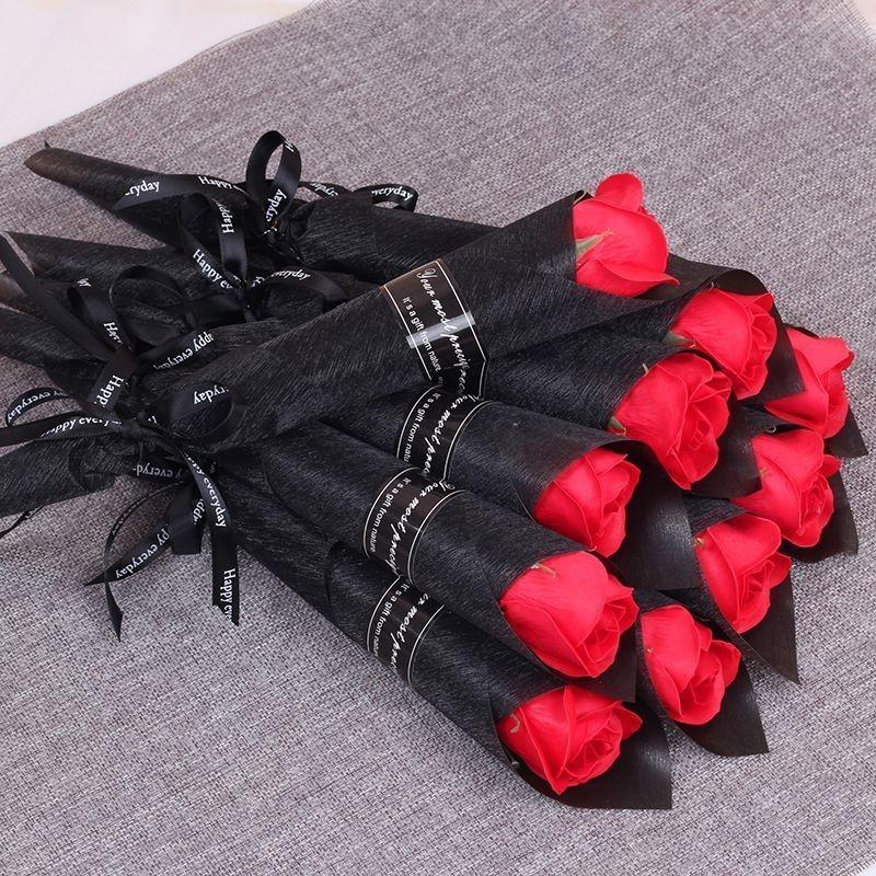 Sejambak Bunga Sabun, Mawar Carnation, Sejambak Mawar Merah Tiruan ...