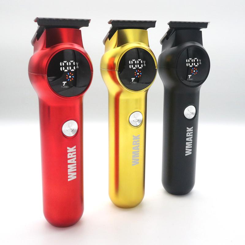WMARK NG-7201 Hair Trimmer for Men LED Display Zero Gapped T-Blade ...
