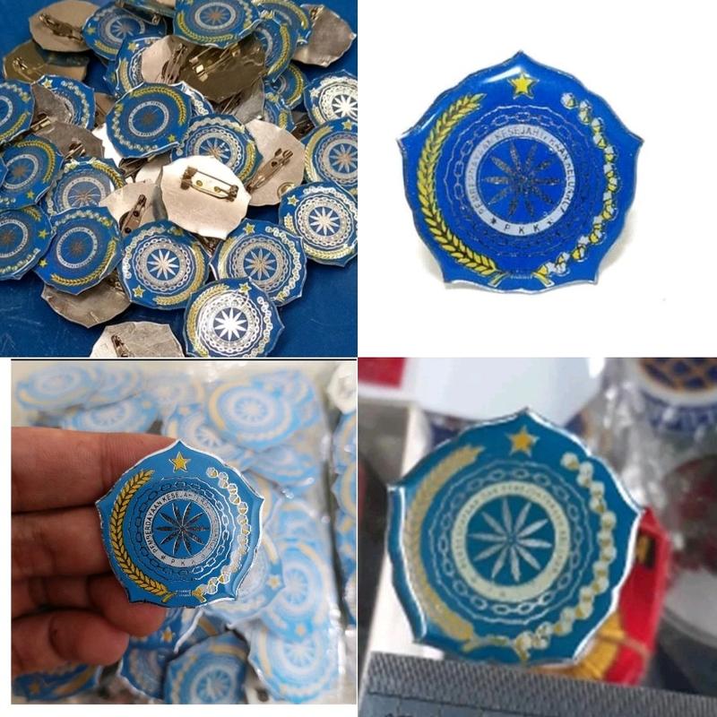 (10 biji) Pin PKK lapis resin harga grosir rapi halus harga produksi ...
