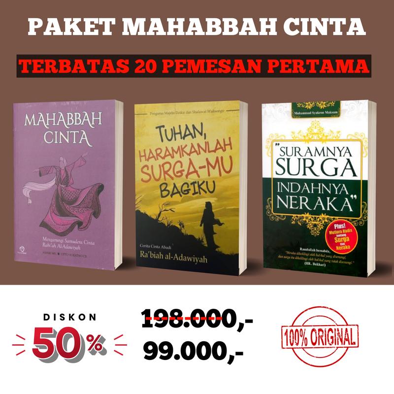 PAKET BUKU MAHABBAH CINTA - BIOGRAFI RABIAH AL-ADAWIYYAH - ORIGINAL ...