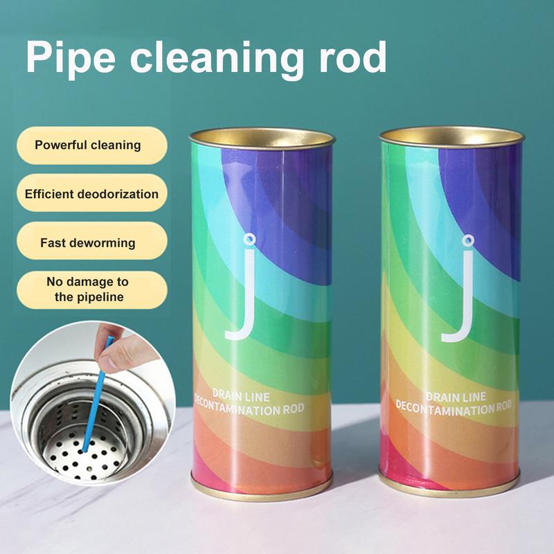 14Pcs/Box Drain Cleaning Sticks Strong Decontamination Remov - TikTok ...
