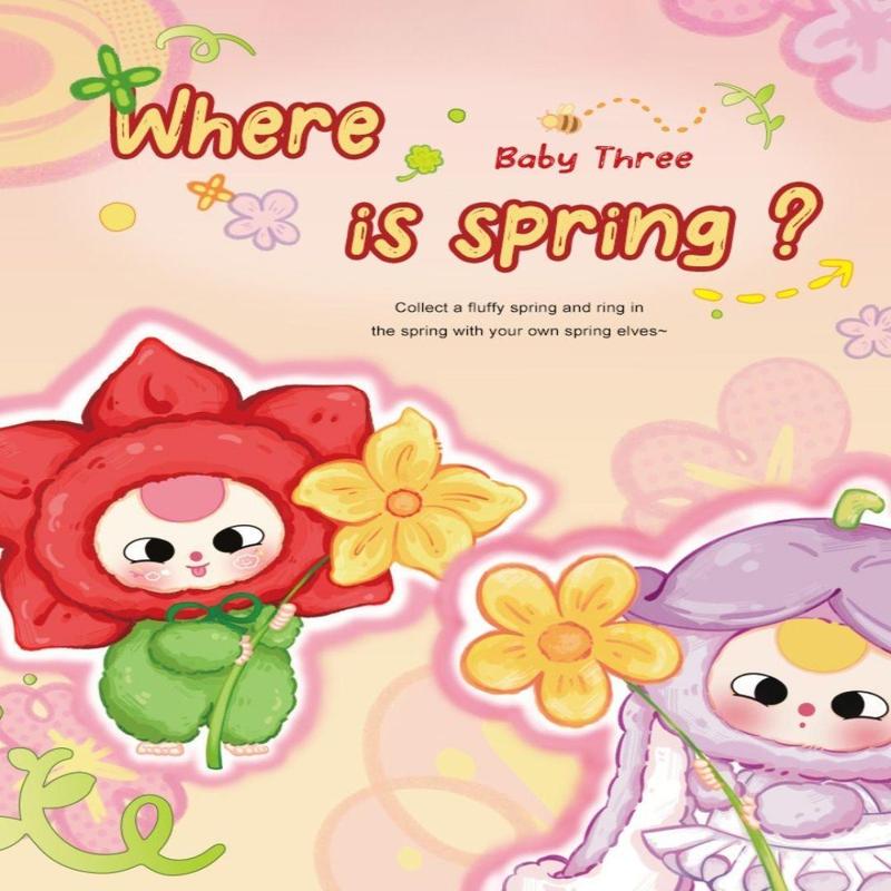 Baby Three Spring Flowers Plush Series Blind Box - TikTok Shop Malaysia