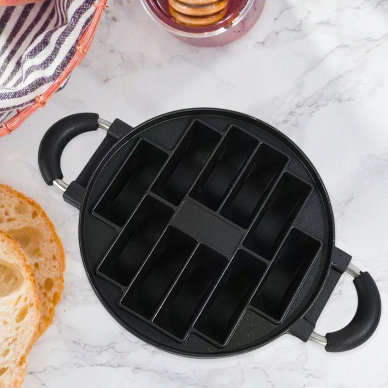 Cookies Baking Pan 10 Holes Cake Biscuit Pan for Camping Picnic ...