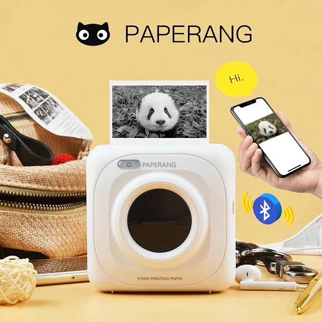 PAPERANG Portable Bluetooth Photo Mini Printer Thermal Printer - TikTok ...