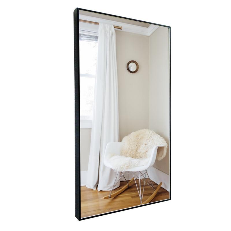 Cermin Frameless Aesthetic / Wall Mirror / Cermin Makeup / Cermin ...
