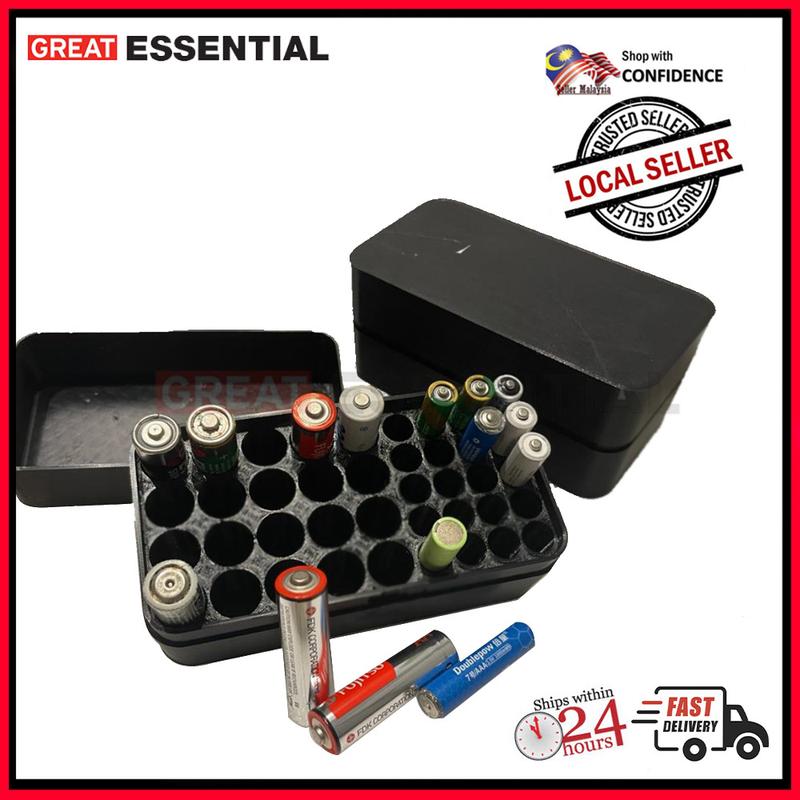 AAA Battery Case Bateri box battery Protection box AA Batter - TikTok ...