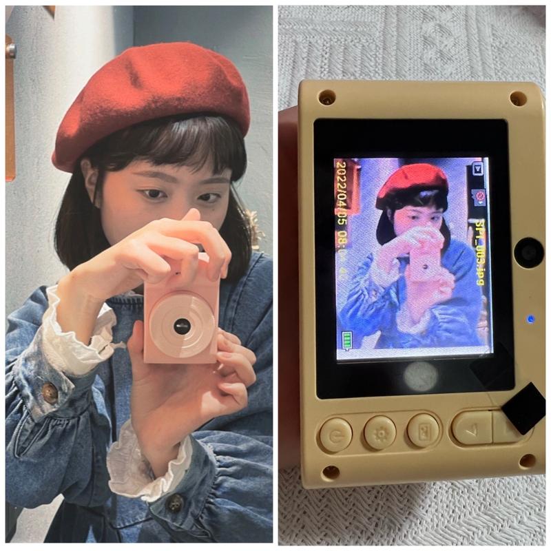 Hd High Pixel Campus Mini Digital Camera Ccd Polaroid Studen - TikTok ...