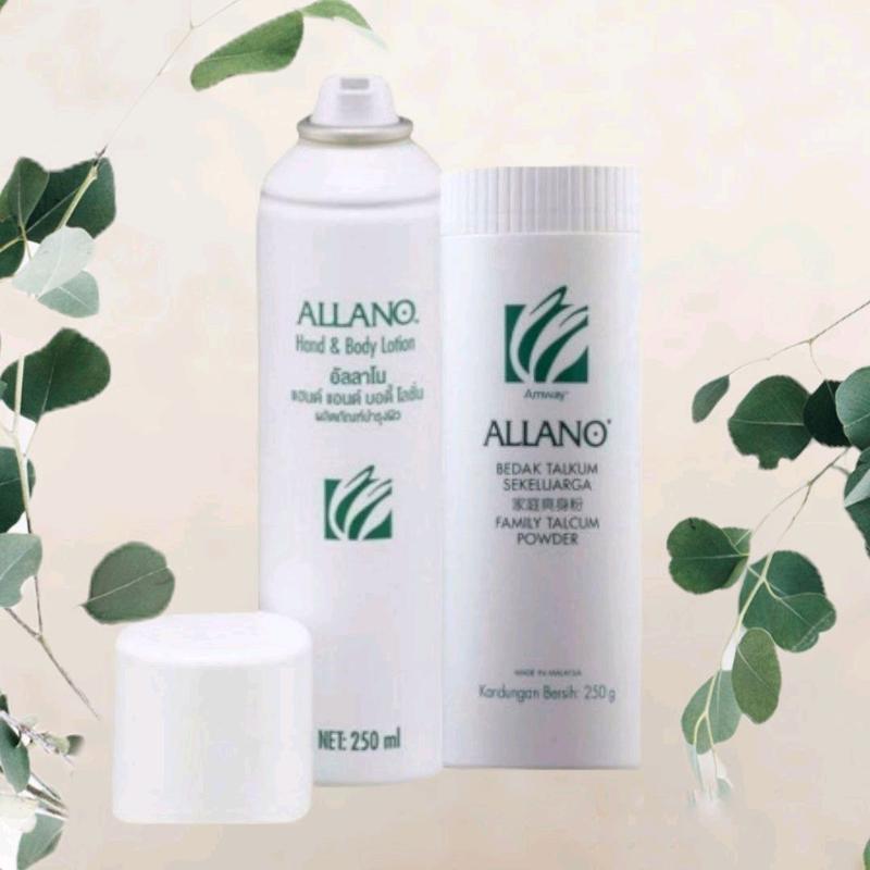 ALLANO HAND & BODY LOTION / BEDAK TALKUM (TALKUM POWDER) - TikTok Shop ...