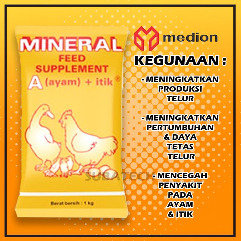 Mineral Medion Feed Supplement Ayam Itik 1kg - Shop | Tokopedia