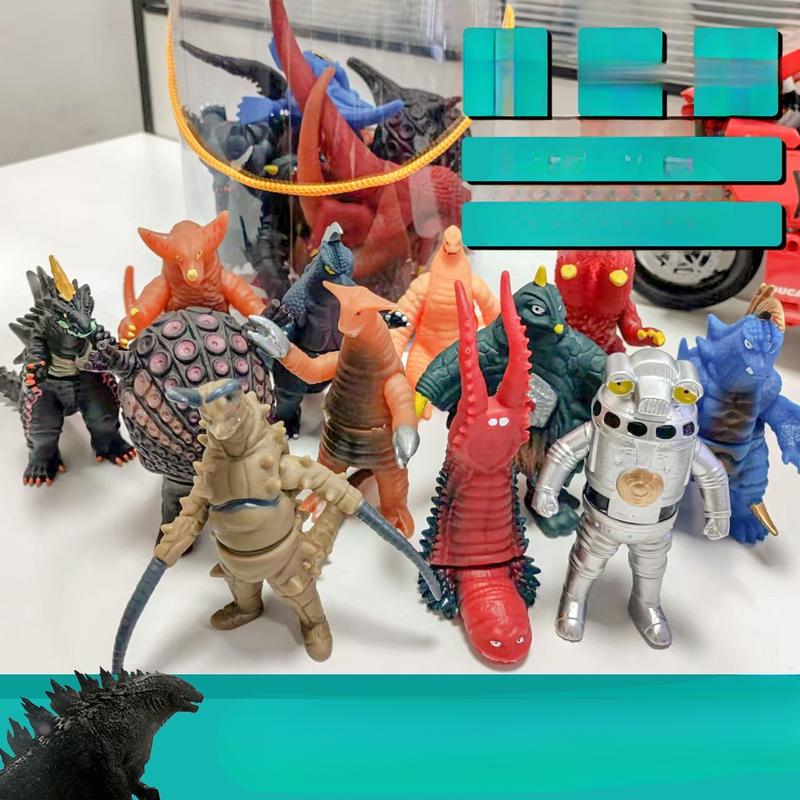 Ultraman Monster Toys Figures Gomora Mel Soft Rubber Barade King ...