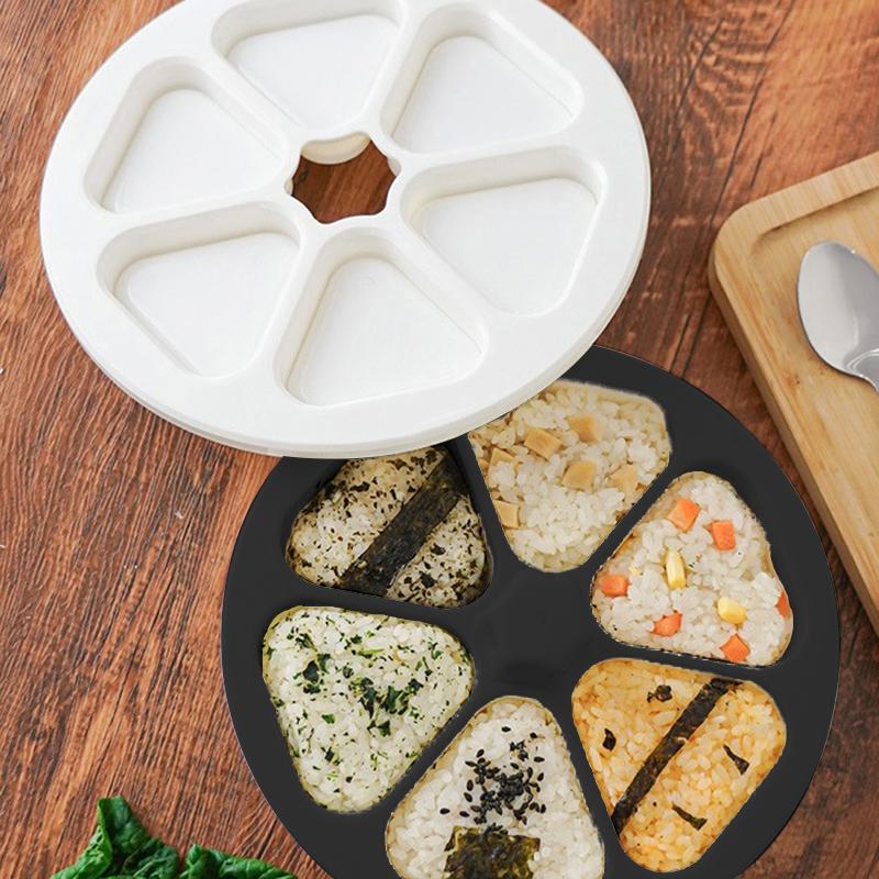 [JJJ]DIY Sushi Mold Lunch Triangle Rice Ball Lunch Box Onion - TikTok ...